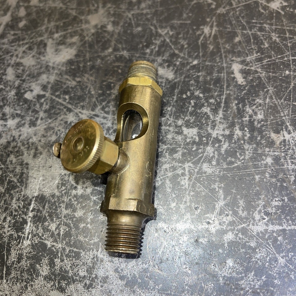 Gits Bros 1/4” Needle Valve Brass Hit Miss Engine Fitting | eBay