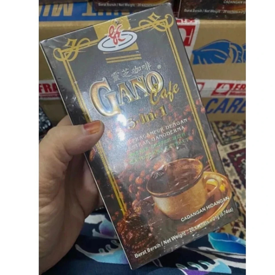 10 Boxes Organic Ganoderma Coffee Gano Excel Ganocafe 3in1 Cafe Latte ...