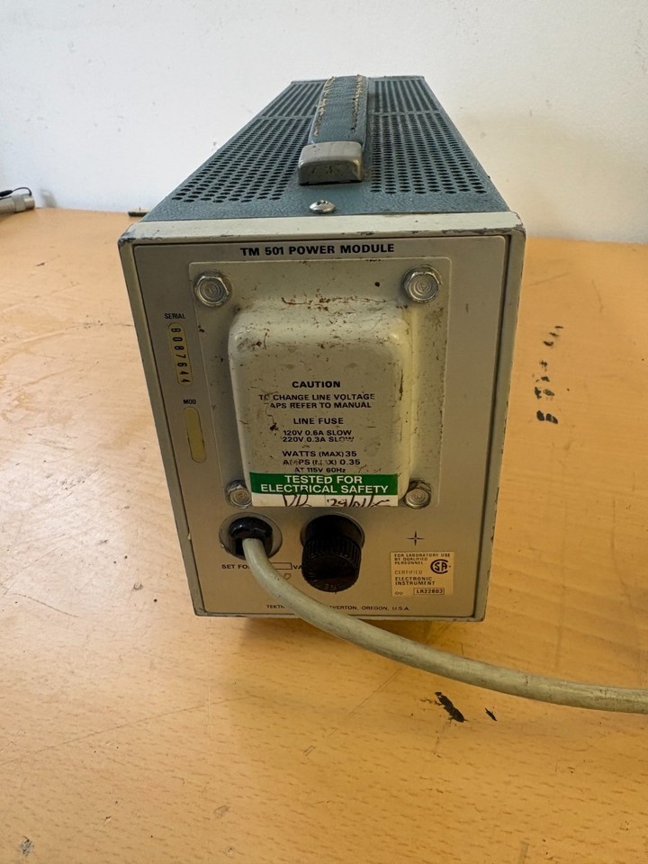 Tektronix TM 501 Single Slot Module Mainframe (R4) | eBay UK