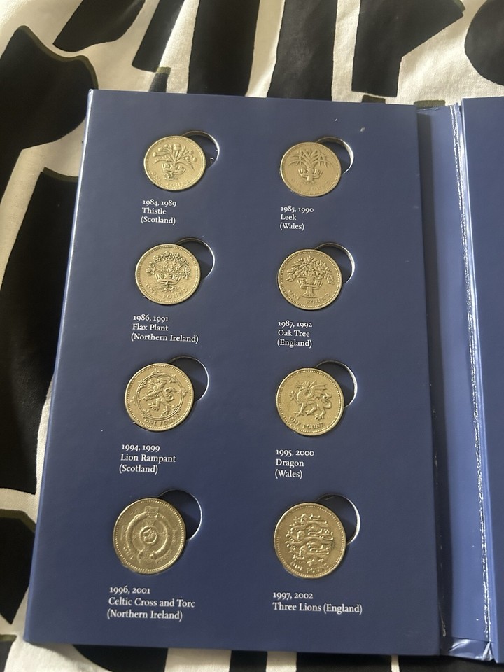 The Great British Coin Hunt UK £1 Coin Collector Album | eBay UK