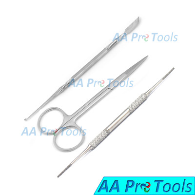 Ingrown Toe Nail File & Cleaner Tools + Scissors Podiatry Chiropody ...