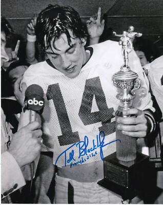 TODD BLACKLEDGE PENN STATE NITTANY LIONS ACTION SIGNED 8x10 | eBay