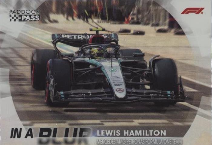 2024 Topps Paddock Pass Formula 1 - In a Blur Lewis Hamilton #BL-6 for ...