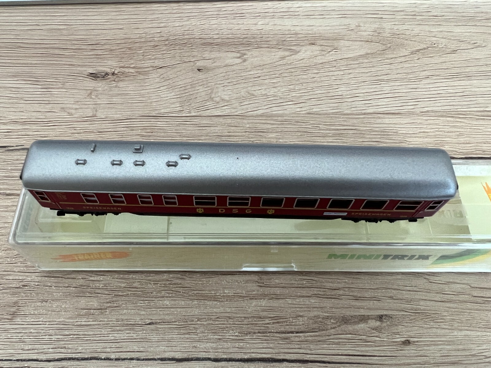 Minitrix 18036 DSG Speisewagen in OVP guter Zustand Spur N | eBay.de