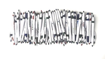 100ct Lot Misprint Ball Point Retractable Click Pens: Javalina/Javelin ...