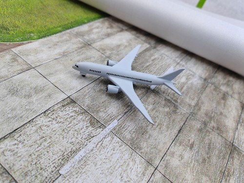3D Printing 1:700 Boeing 787-8 Aircraft Model Length 81mm Unpainted ...