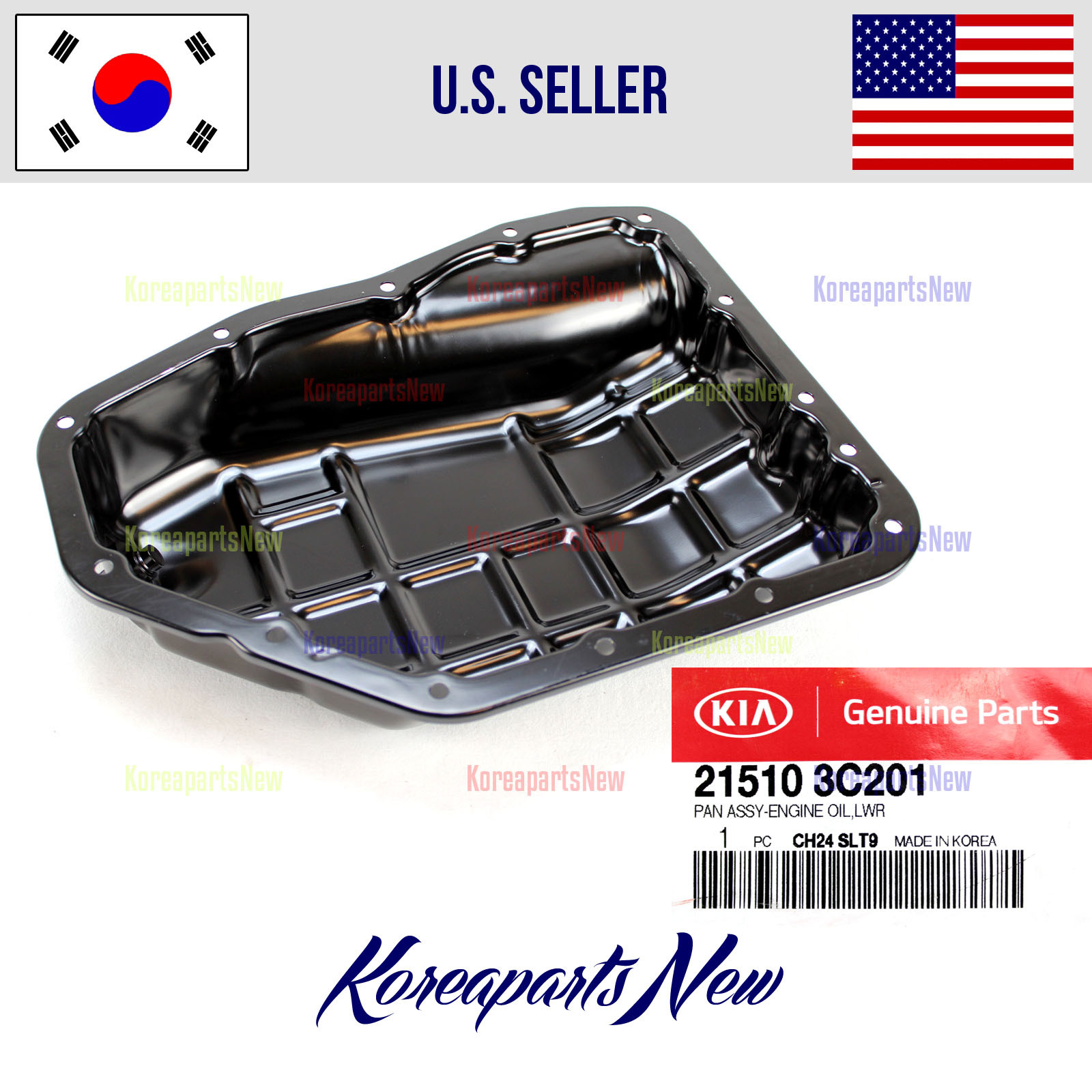 Kia 215103C201 Genuine OEM Lower Oil Pan for sale online | eBay