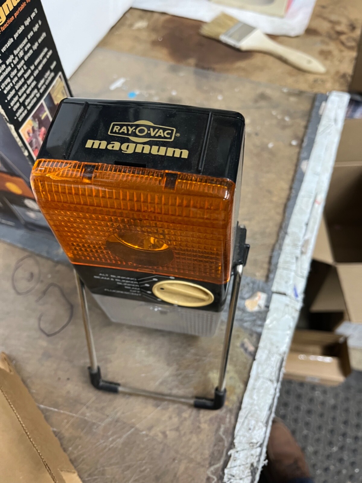 NOS Vintage Ray-O-Vac Magnum DELUXE Multi-Function Flashlight No.333 | eBay