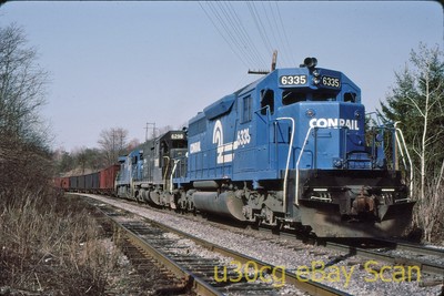 B Original Slide - CR Conrail SD40-2 6335 Jersey Shore PA 1980 | eBay