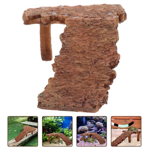 Turtle Habitat Platform Terrace Reptile Tank Ledges Floating Basking ...