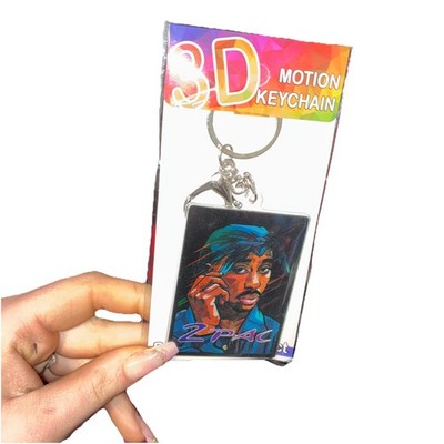 3-D Motion Keychain 2Pac | eBay