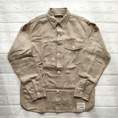 Fullcount 4918 Herringbone Midweight Shirt Jacket All-Season | eBay