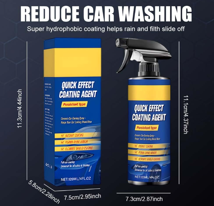 Nano Quick Coat Restores Coating Spray-Quick Effect, High Protection ...