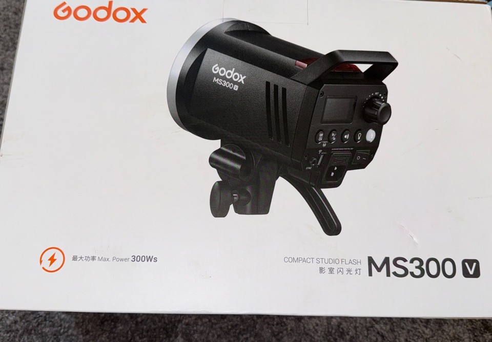 Godox MS300 v Compact 300W Studio Flash,Small and Portable | eBay