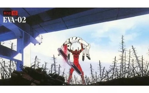 Evangelion Character Cards Episode 25-10 Unit 2 Neon Genesis Movie Air ...