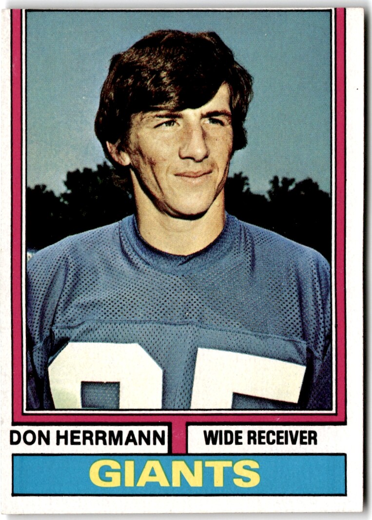 1974 Topps #481 Don Herrmann Giants | eBay