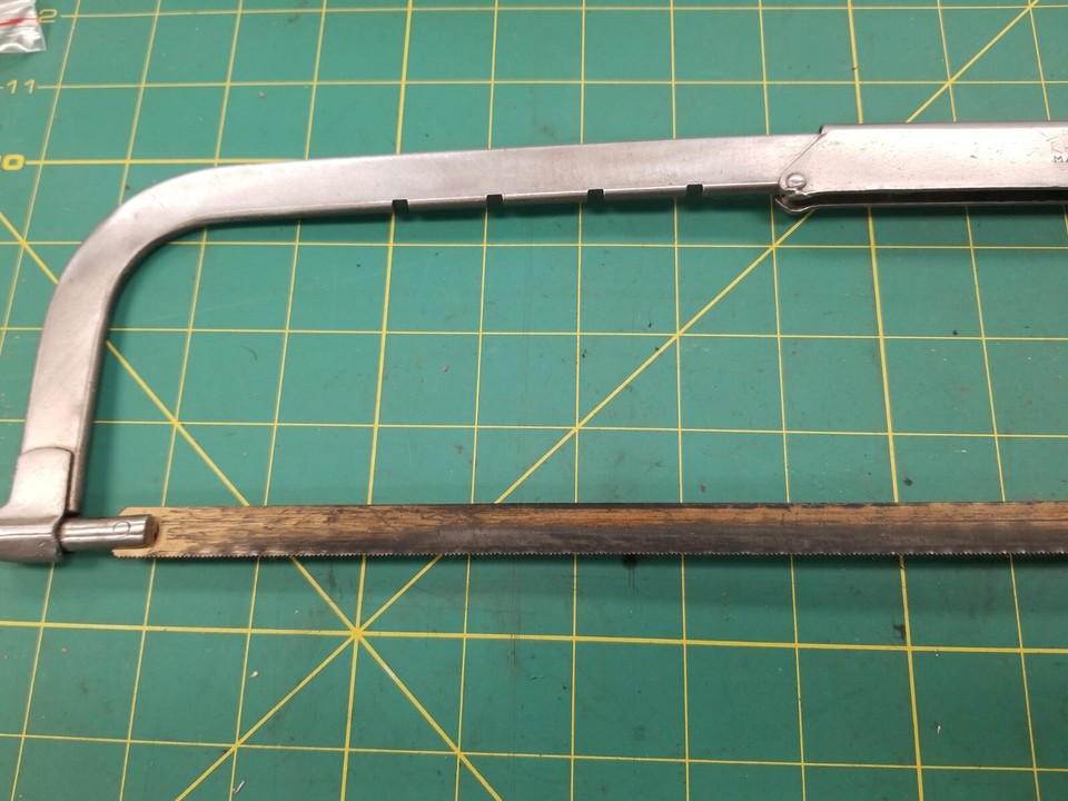 Vintage Rare Craftsman Amber Handle Hack Saw BB Series MADE IN USA | eBay