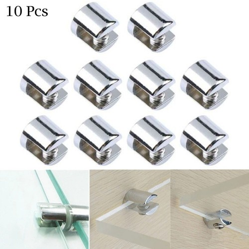 Convenient Glass Shelf Support Clip Brackets for Office Seat Glass Pack ...