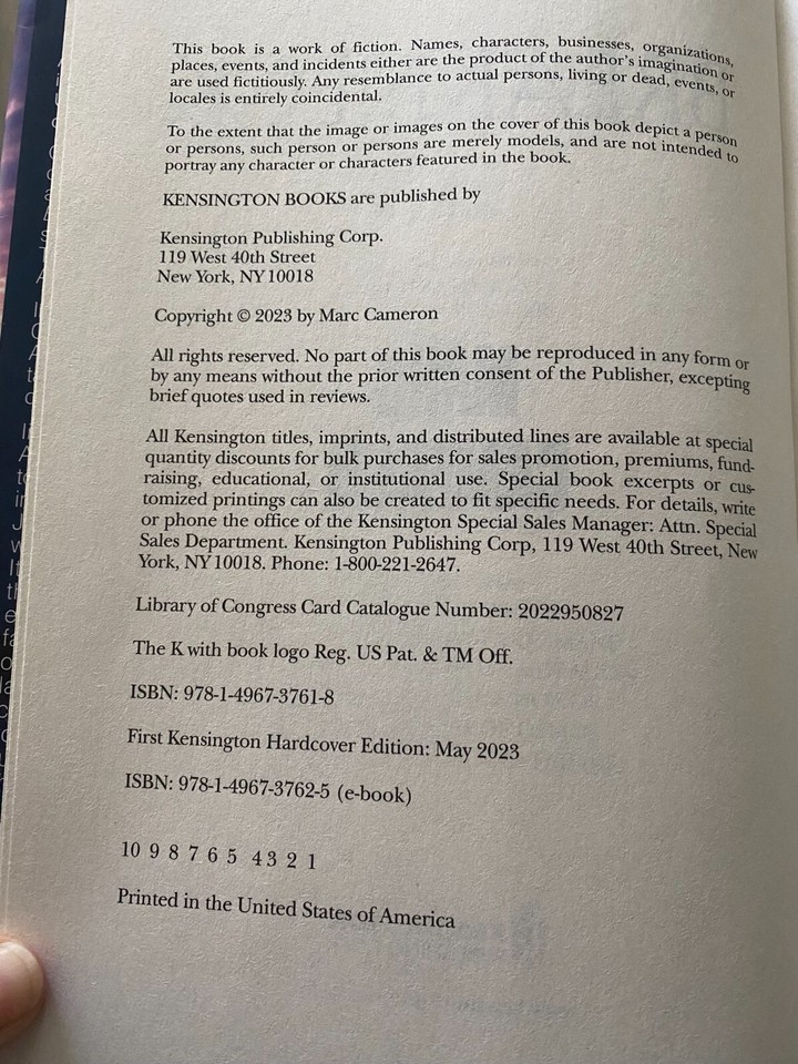 Breakneck: A Captivating Novel of Suspense by Marc Cameron: Brand New ...