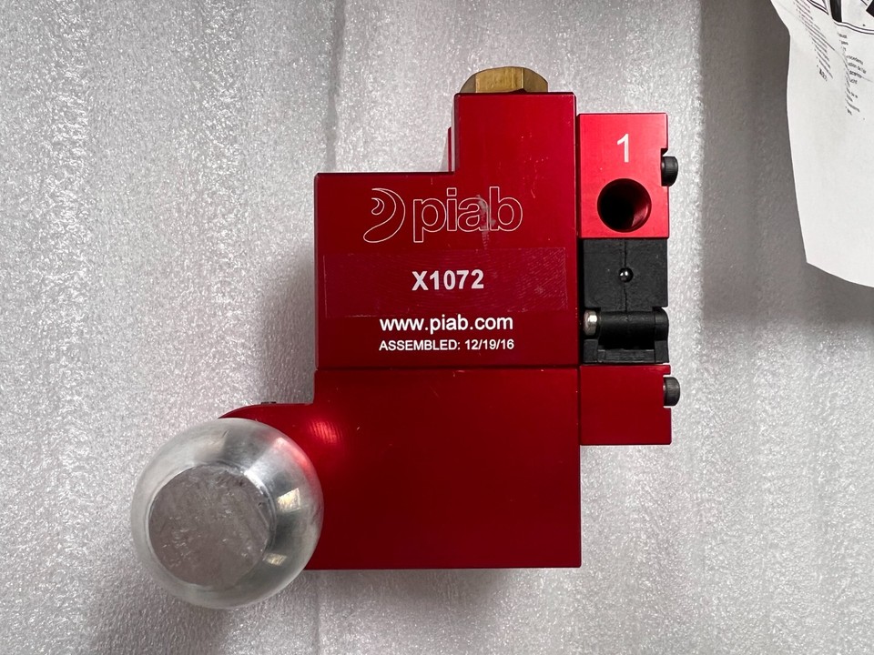 PIAB VACUUM X1072LH VacCheck Valve VT1 l Coax G LH (BRAND NEW) | eBay