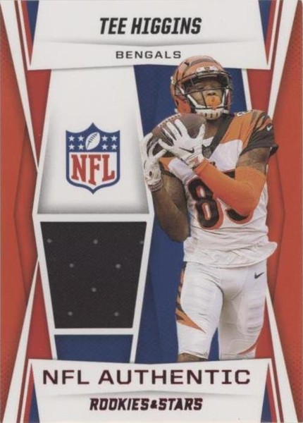 2021 Panini Rookies & Stars - NFL Authentic Relics #NA-TH Tee Higgins ...
