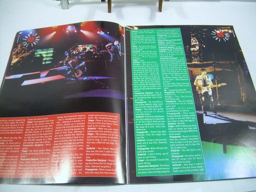 U2 World Service Magazine * Propaganda 17 * Winter 1992 / 3 UK Band ...