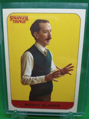 Scott Clarke 2018 Topps Stranger Things Season One Character Stickers ...