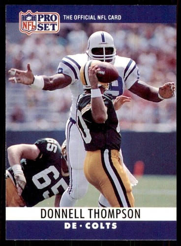 1990 Pro Set Donnell Thompson Football Cards #136 | eBay