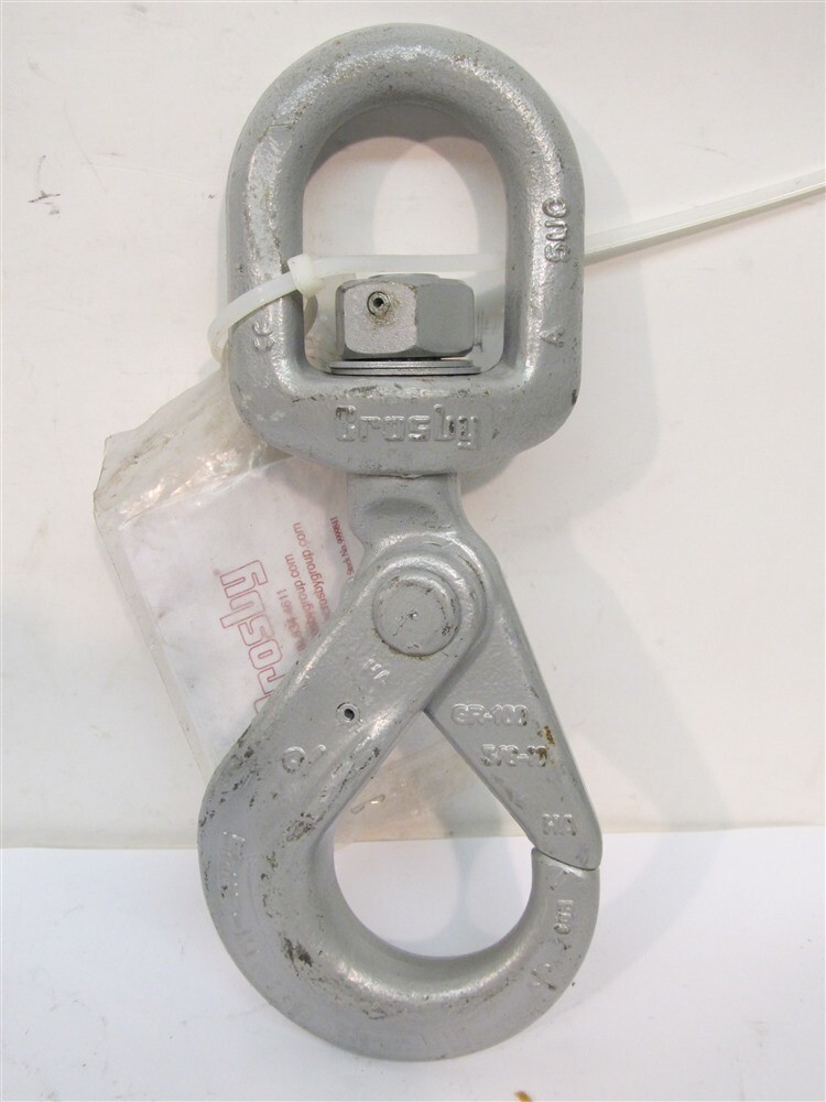 Crosby 1004322 , 3/8", Grade 100, S-1326 Shur-Loc Swivel Hook | eBay
