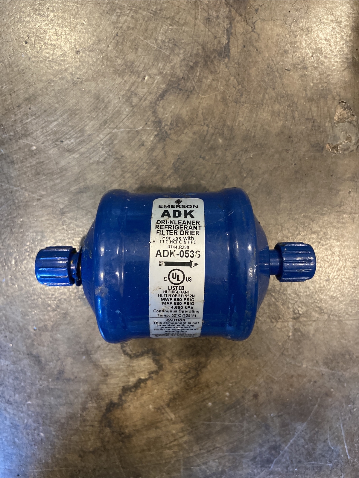 Emerson White-Rodgers ADK Core Style Liquid Line Filter Drier ADK-053S ...