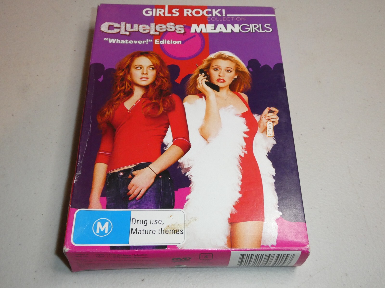 Clueless + Mean Girls DVD BOX SET WHATEVER EDTION R4 GIRLS ROCK ...