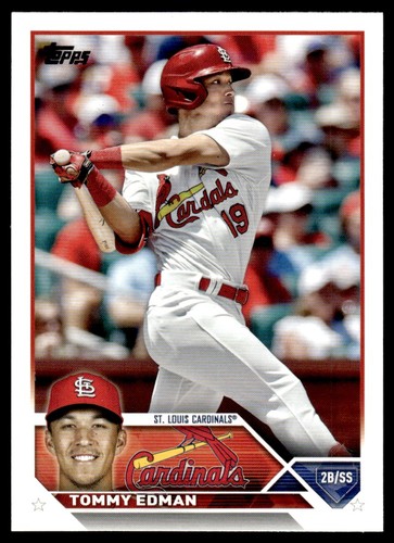 Tommy Edman 2023 Topps #294 St. Louis Cardinals 33105 Baseball Card | eBay