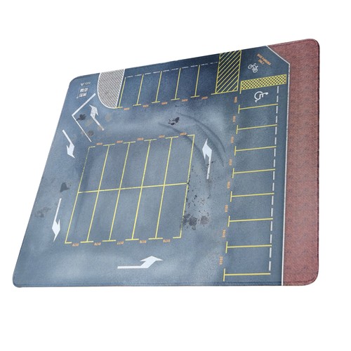 1: 64 Rubber Model Car Mouse Parking Lot Pad Scenery Shooting Mouse Pad ...