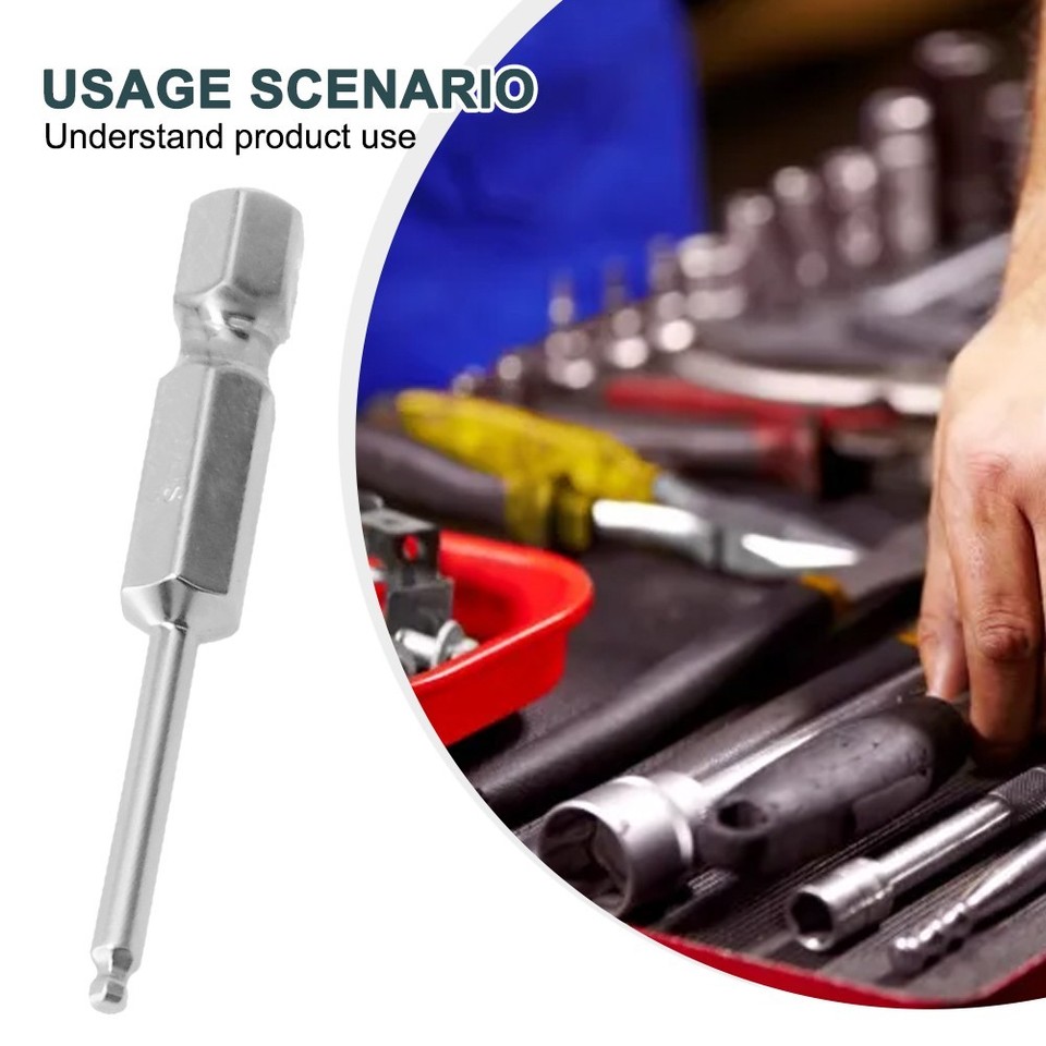 Hot Sale Hex Bit Screwdriver Bit Driver Bit H1.5-H10 Hex Screwdriver ...