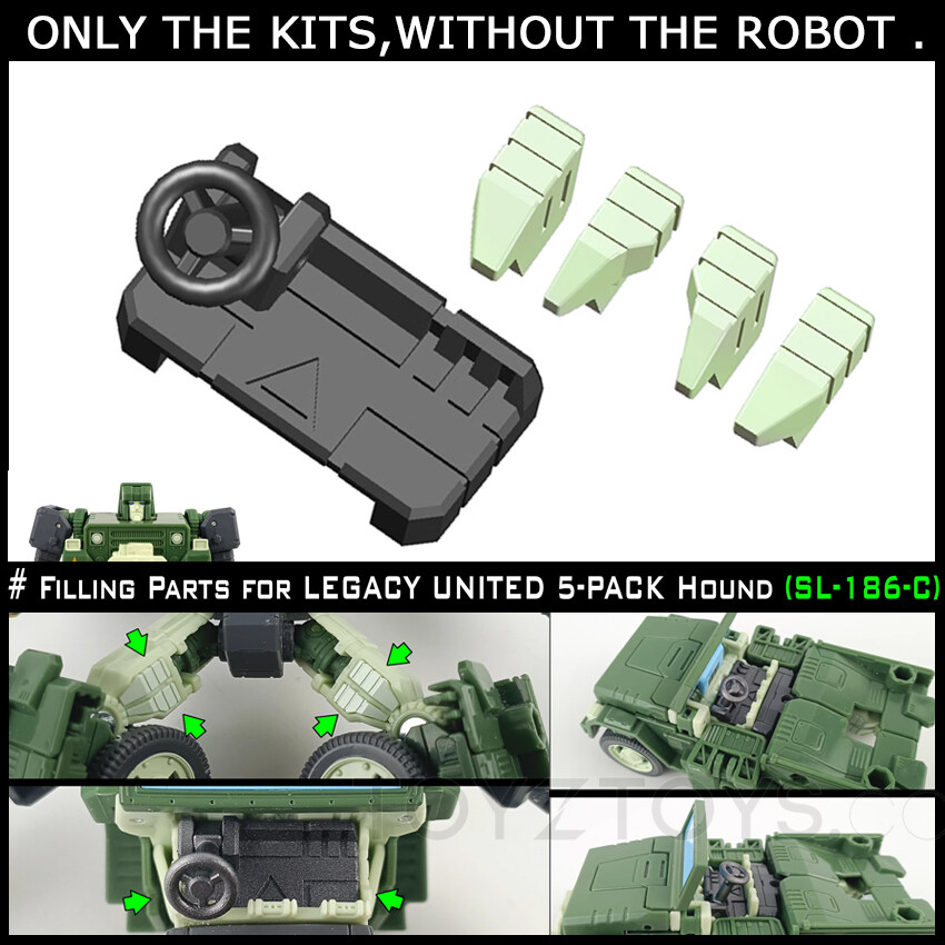 Fill For Legacy United 5-PACK wheeljack sunstreaker hound Trailbreaker ...