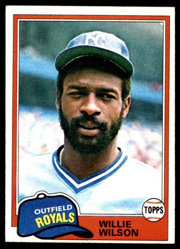 1981 Topps #360 Willie Wilson | eBay