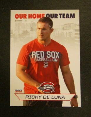 2018 Choice, Greenville Drive, Strength Coach - RICKY DE LUNA | eBay