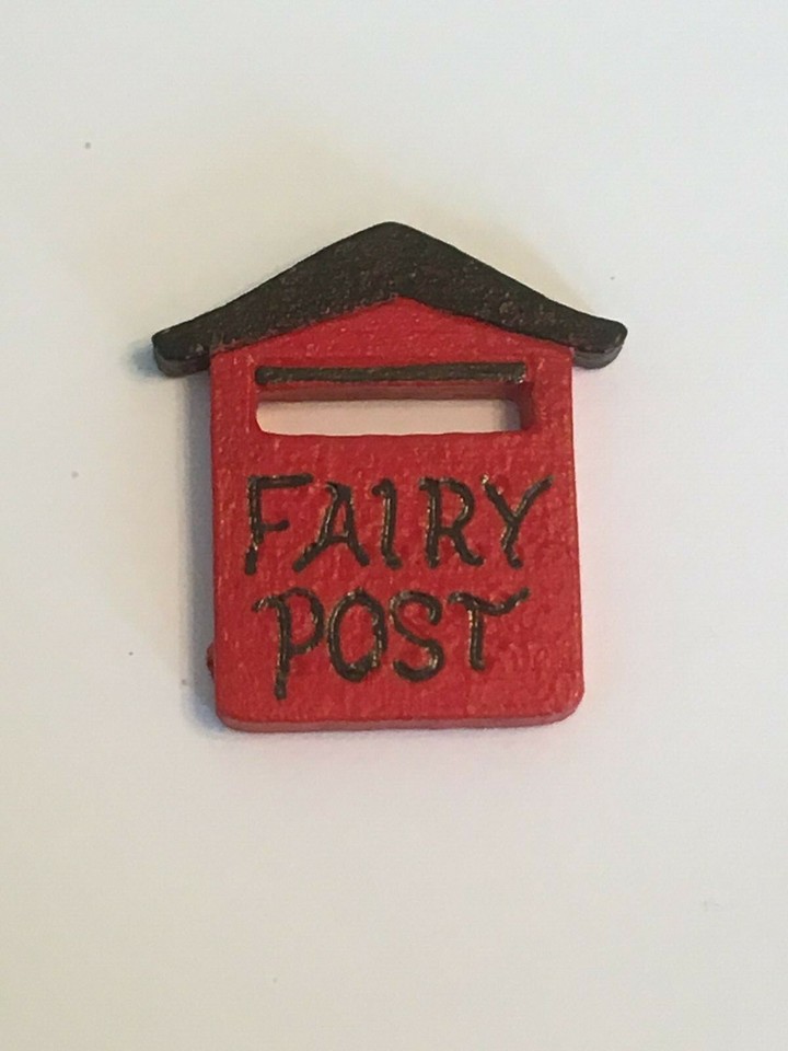 Wooden Fairy Post Postbox - Fairy Door Accessory - Fairy Garden | eBay UK