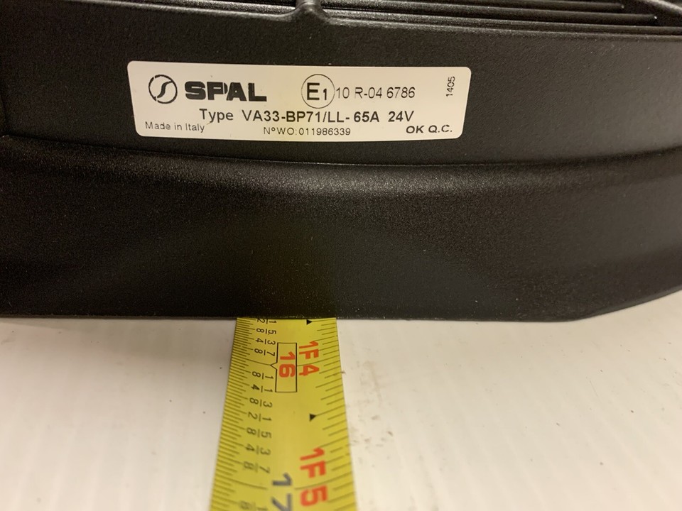 SPAL FAN 24V VA33-BP71/LL-65A 16'' SUB VA33-BP93/LL-65A 24volt | eBay