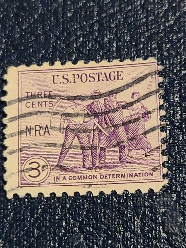 U.S. Used Scott# 732 3c NRA, In A Common Determination Stamp -#2862 | eBay