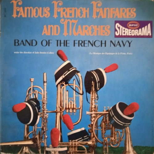 EPIC STEREORAMA BC 1005 *WHITE DEMO* FRENCH FANFARES & MARCHES *COLLERY ...