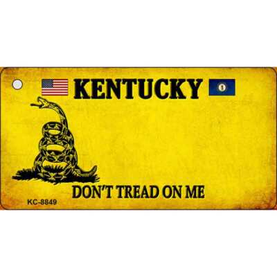 Kentucky Dont Tread On Me Novelty Metal Key Chain KC-8849 | eBay
