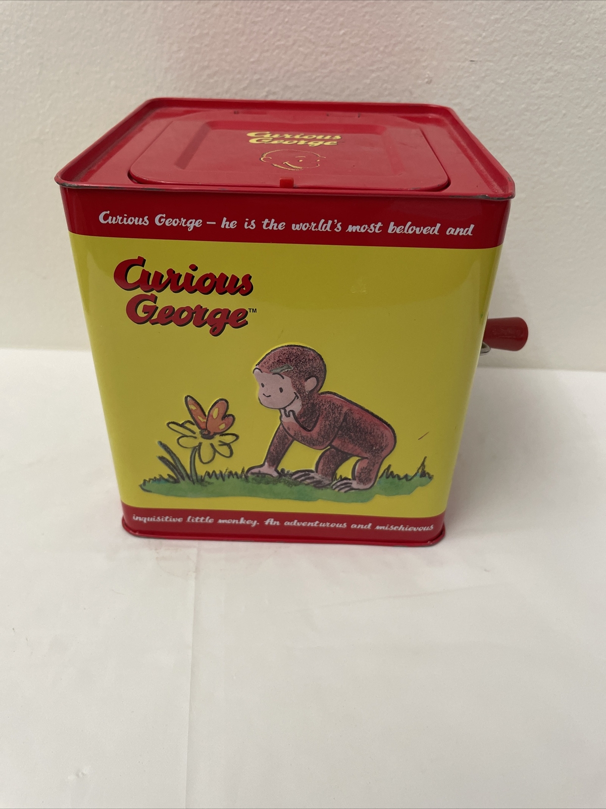 Schylling Curious George Musical Jack In The Box Toy | eBay