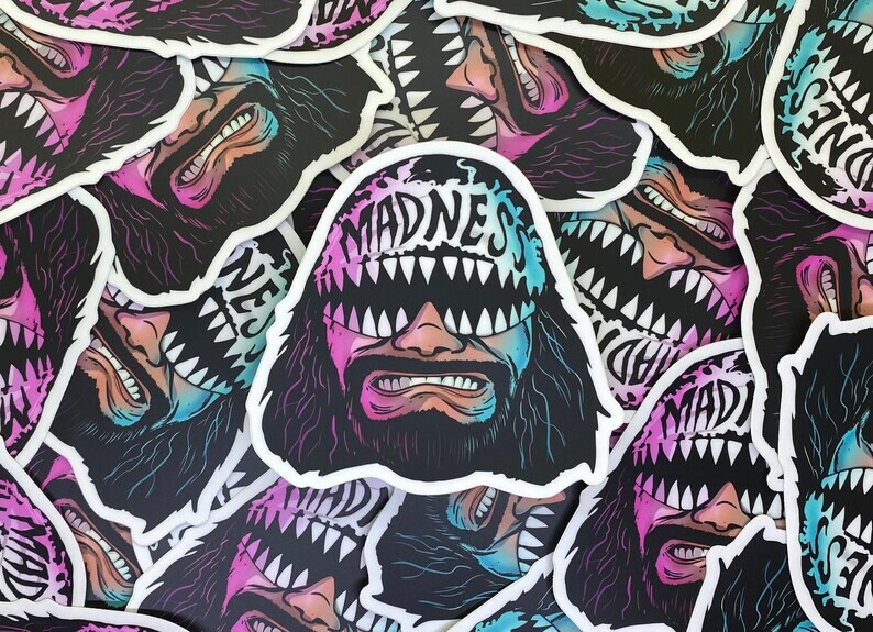 High Quality Die Cut Waterproof Vinyl Decal NWO Macho Man Randy Savage ...