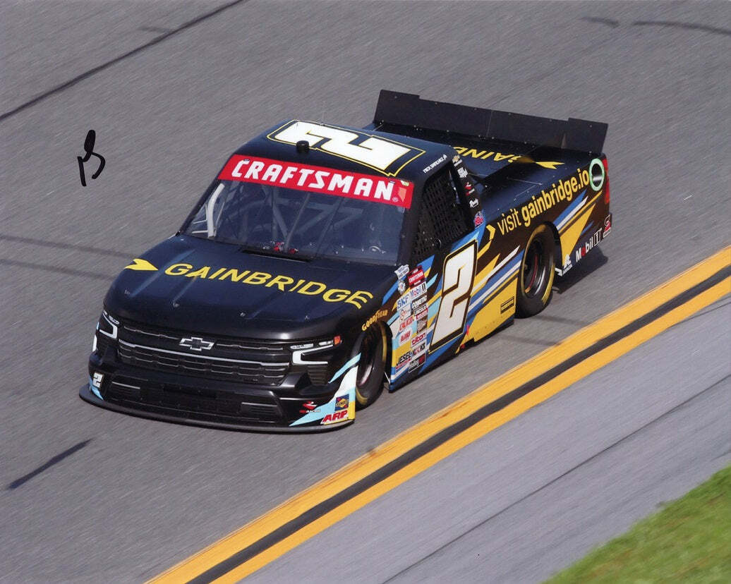 AUTOGRAPHED 2023 Nick Sanchez #2 Gainbridge Racing ROOKIE SEASON ...