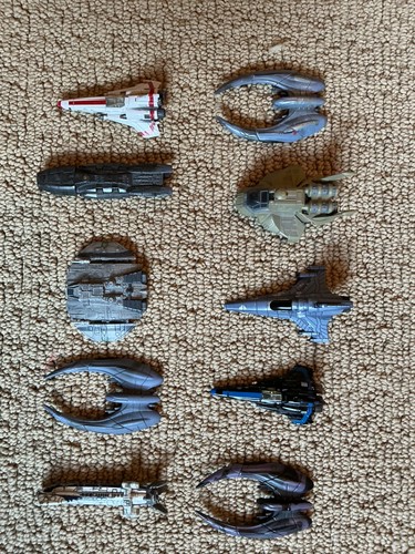 10 Hasbro Galoob Titanium Series Die-Cast Battlestar Galactica Ships | eBay