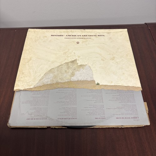 History America's Greatest Hits 12 Inch Vinyl LP Record 1975 Warner ...