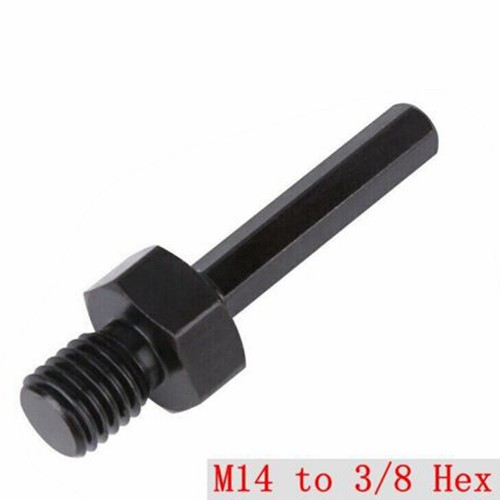 M14 To 3/8 Hex Arbor Adapter Diamond Core Drill Bit Hole Saw Connecting ...