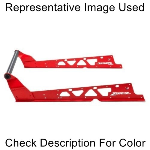 ZBroz Components K40-0621543-02 Rear Bumper - Red For Polaris AXYS ...