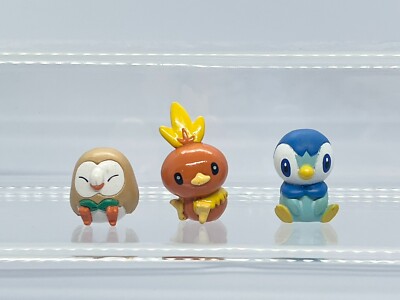 Pokémon get collections Torchic Piplup Rowlet Tomy 2022 C035 | eBay